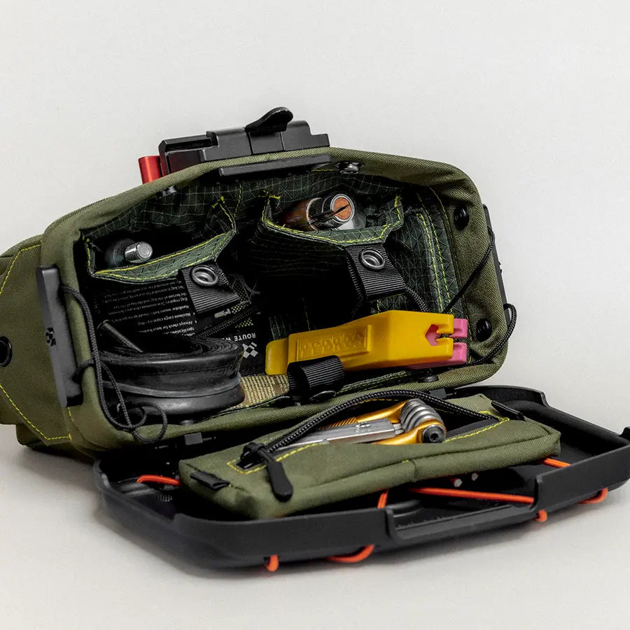 The Route Werks Handlebar Bag