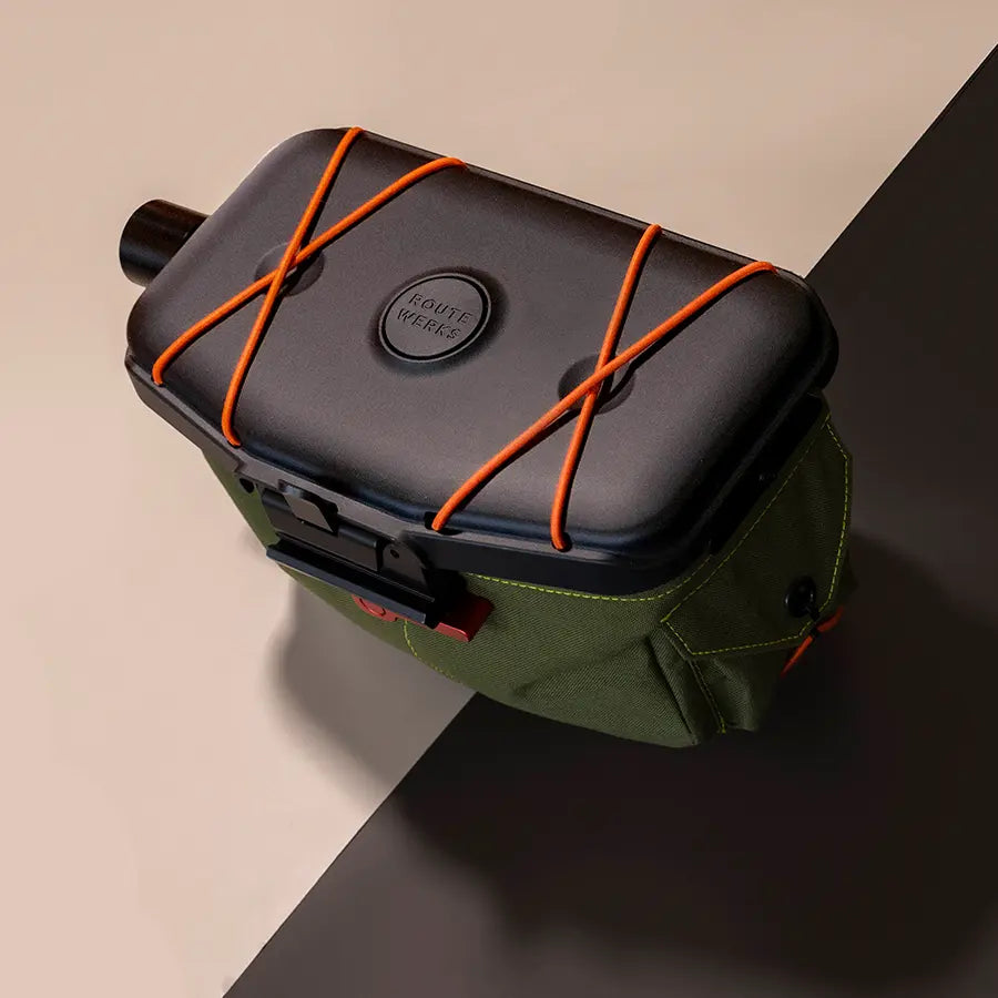 The Route Werks Handlebar Bag