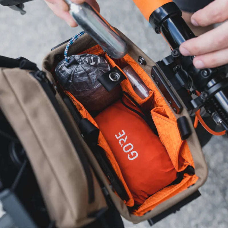 The Route Werks Handlebar Bag